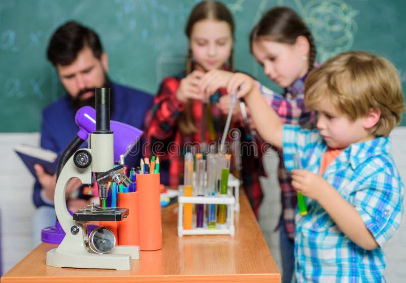 School Classes. Kids Adorable Friends Having Fun in School. School ...