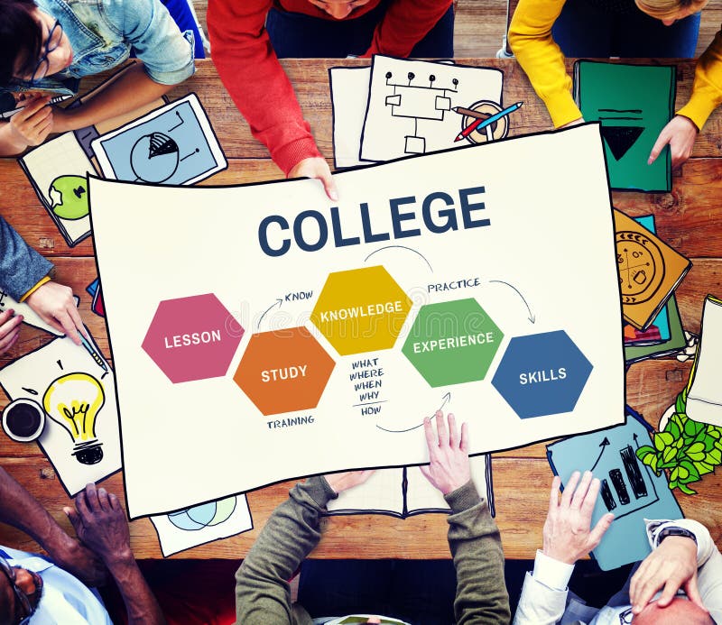 School College Education Intelligence Concept Stock Photo - Image of ...