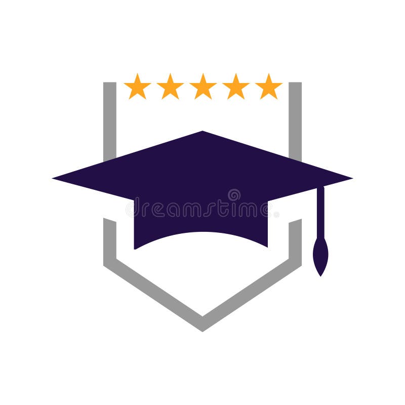 School College Education Logo Design Vector Illustration Stock Vector ...