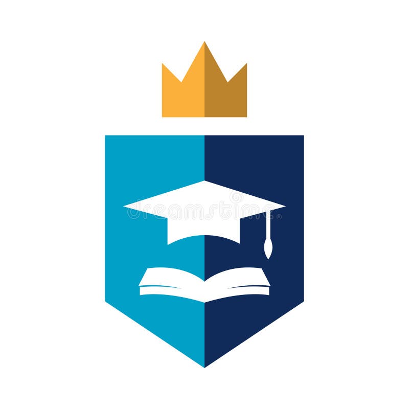 School College Education Logo Design Vector Illustration Stock Vector ...