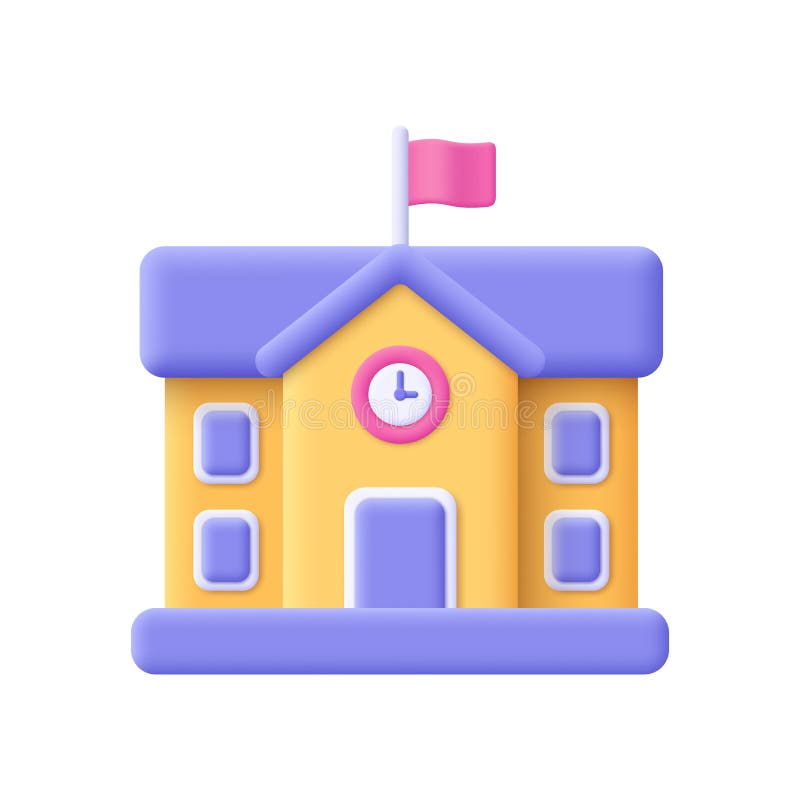 School, College, University Building. Education, Knowledge and ...