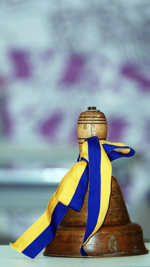 School bell stock photo. Image of loud, september, school - 250541106