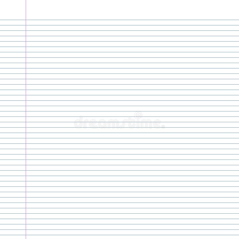 School Copy-book with Flowers and Butterfly Stock Vector - Illustration ...