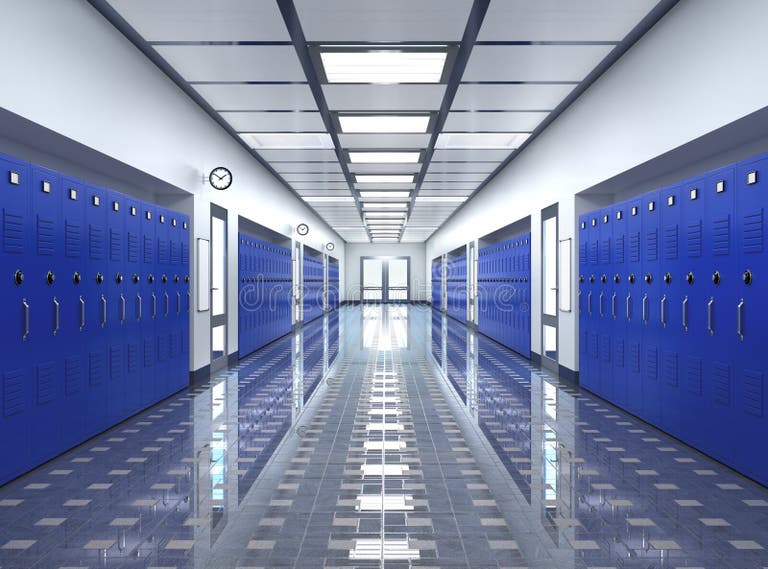School Corridor Stock Illustrations – 8,221 School Corridor Stock ...