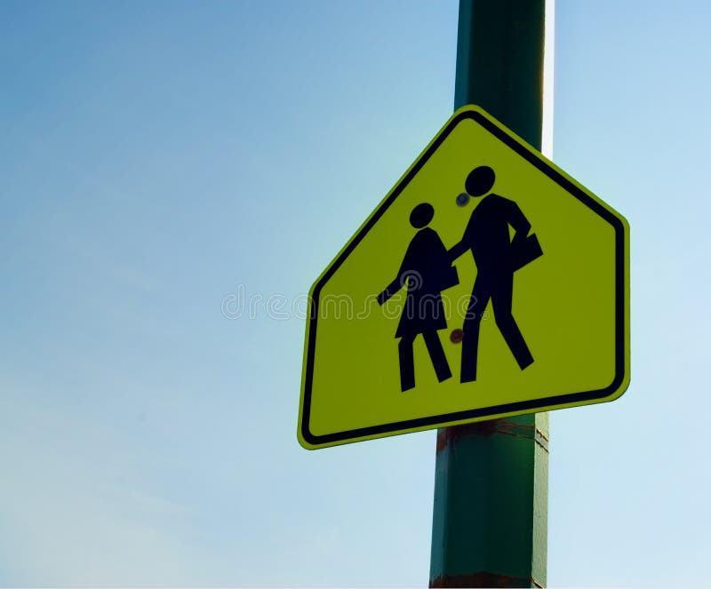 School crossing guard stock photo. Image of school, child - 718062