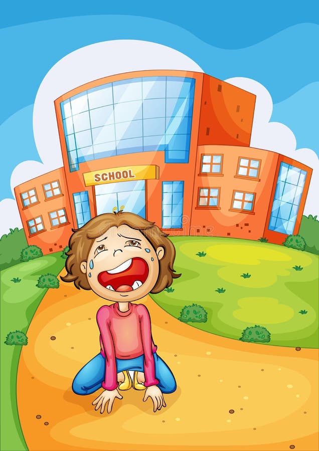 Crying School Stock Illustrations – 680 Crying School Stock ...
