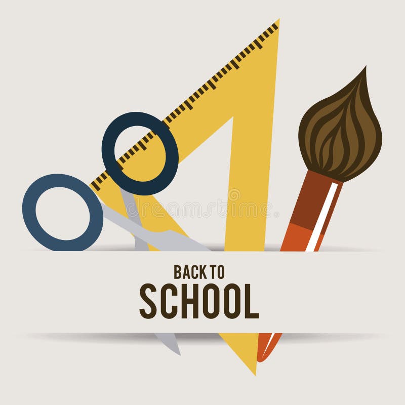 School design stock illustration. Illustration of invitation - 47791200