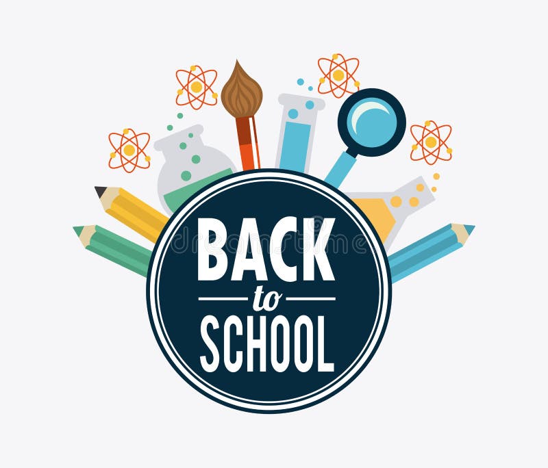 School design stock vector. Illustration of border, group - 47674882