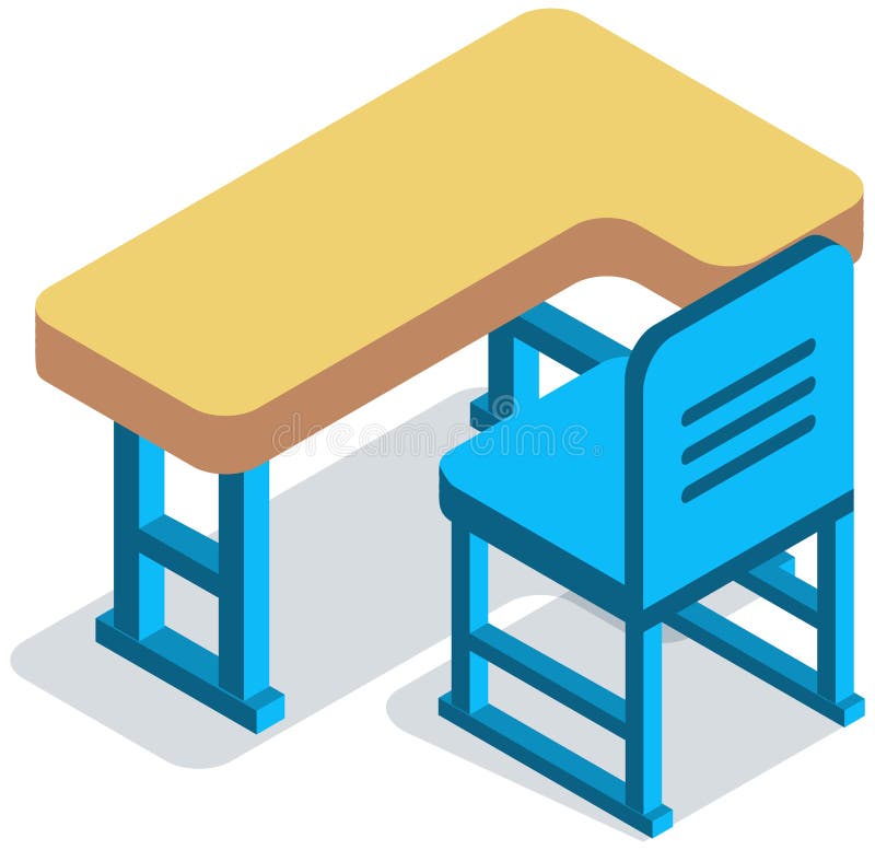 Classroom Table Side Stock Illustrations – 276 Classroom Table Side ...