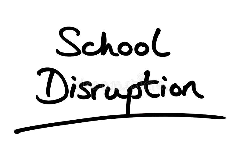 School Disruption stock illustration. Illustration of disruptive ...