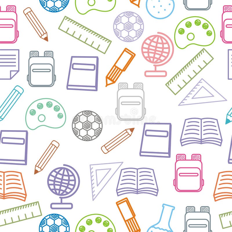 Math Doodle Art Vector Isolated on White Background Stock Vector ...