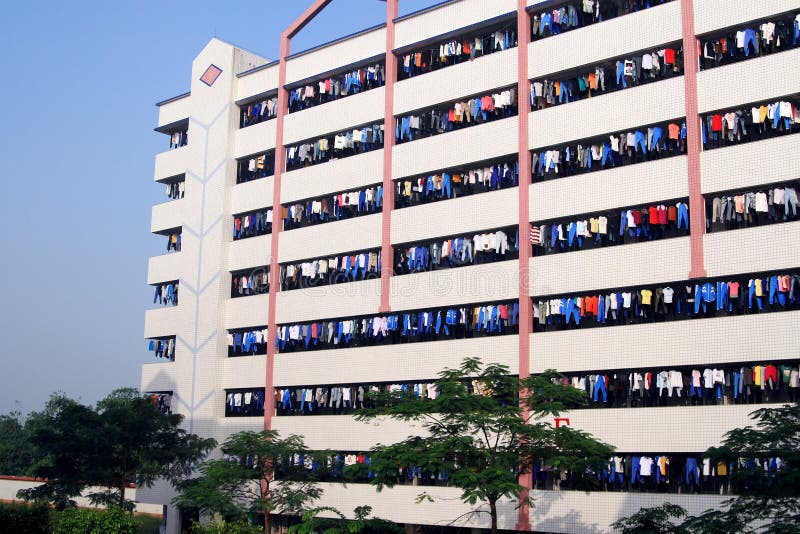 School dormitory stock photo. Image of loft, design, blue - 6992254