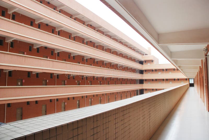 School dormitory building stock photo. Image of architecture - 13449156