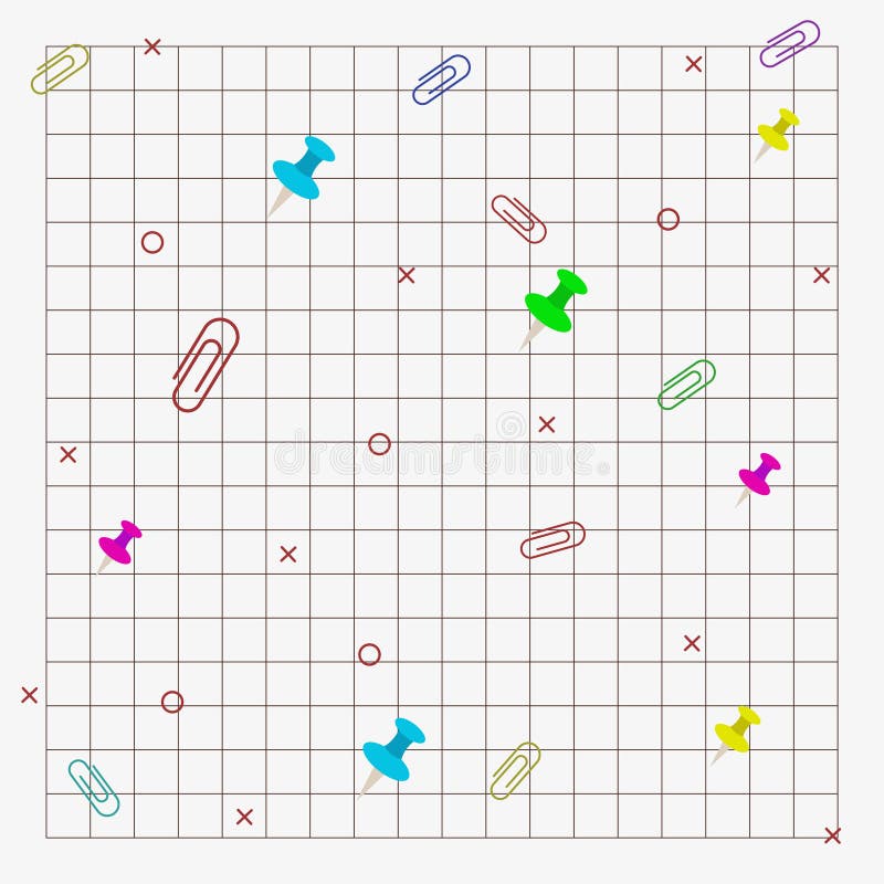 School Education. Colored School Background on a Checkered Sheet Stock ...