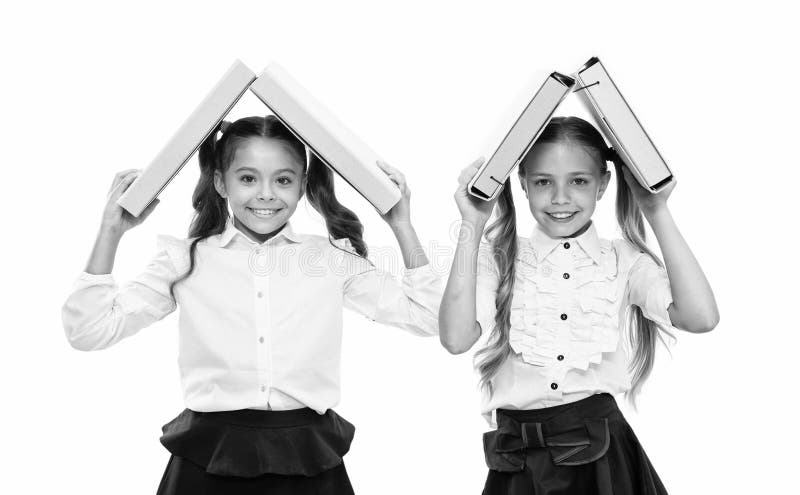 School Education for Girls Children Girls Ready for Lesson in Class ...