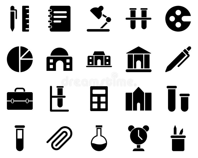 Desk Organizer Icon - Vector. Simple Element Illustration from UI ...