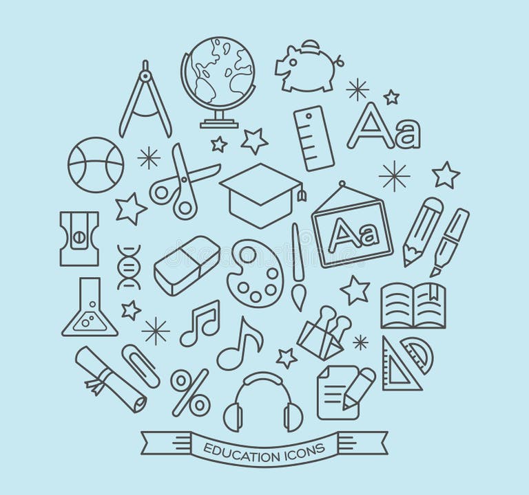 School Outline Stock Illustrations – 275,353 School Outline Stock ...