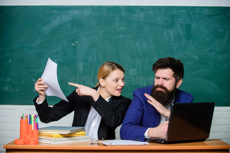 School Education. Prepare for School Lesson. Annual Report Stock Photo ...