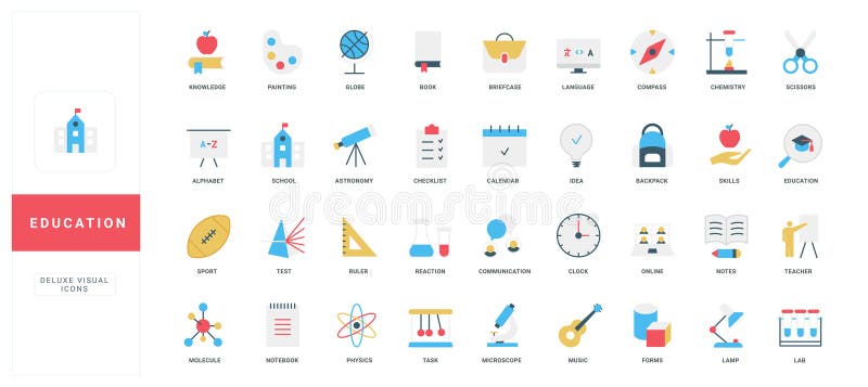 School Education, Students Study and Knowledge, Lesson in Classroom ...