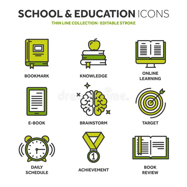 School Education, University. Study, Learning Process. Oline Lessons ...