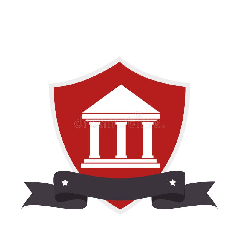 School emblem frame icon stock vector. Illustration of traditional ...