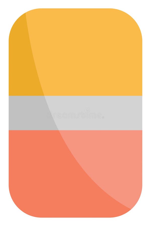 School Eraser Game Pixel Art Vector Illustration Stock Vector ...