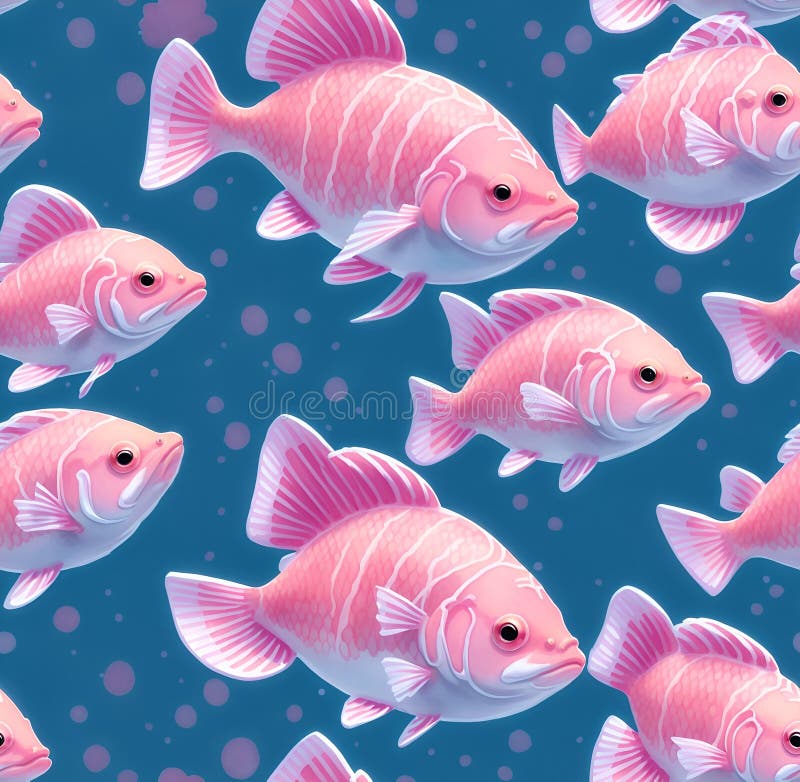 Fish school under water stock vector. Illustration of island - 2190382