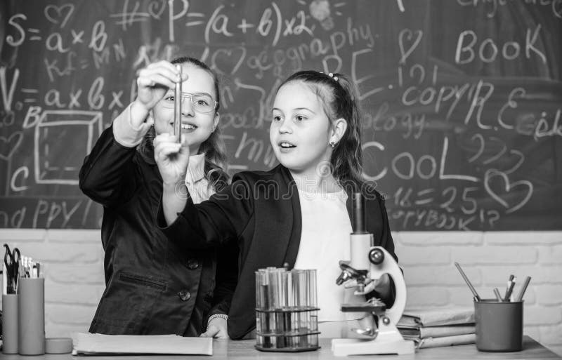 School Experiment. Science Concept. Private School Stock Photo - Image ...