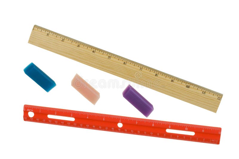 Geometry Set stock photo. Image of eraser, ruler, isolate - 2739462