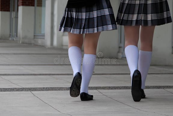 123 School Girls Uniform Legs Stock Photos - Free & Royalty-Free Stock ...