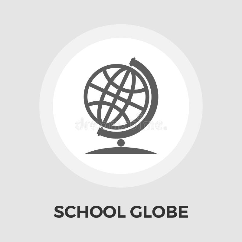 School globe stock vector. Illustration of design, vector - 94646487