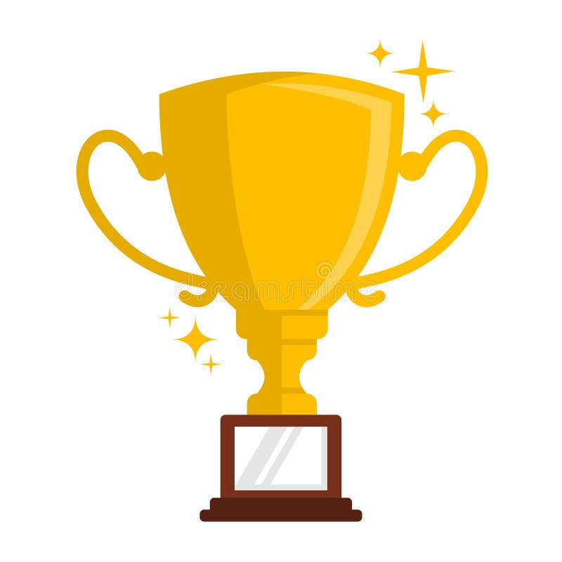 Gold Trophy Illustration Stock Illustrations – 68,969 Gold Trophy ...