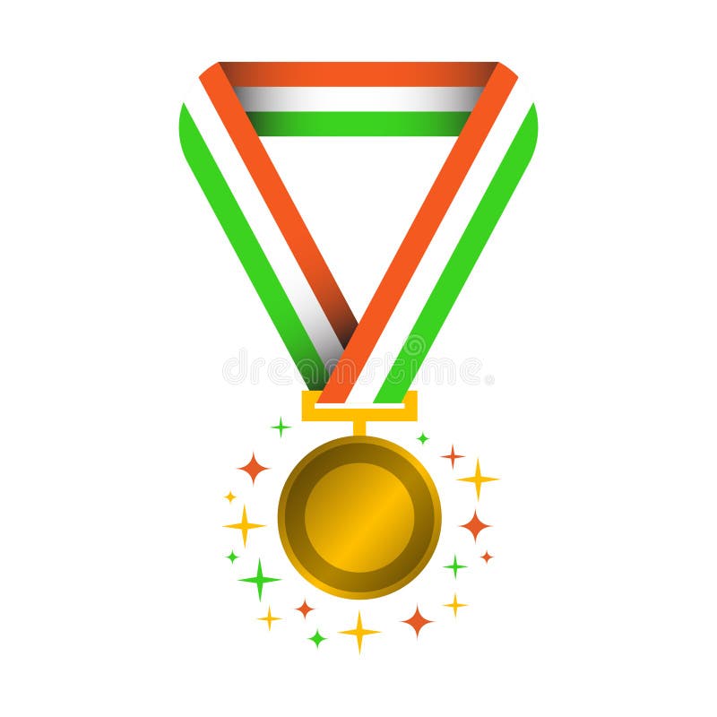 School Graduation Medal Illustration Stock Vector - Illustration of ...