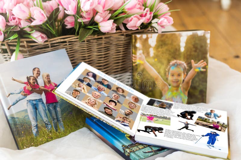 School Graduation Photo Album, Student Stock Photo - Image of album ...