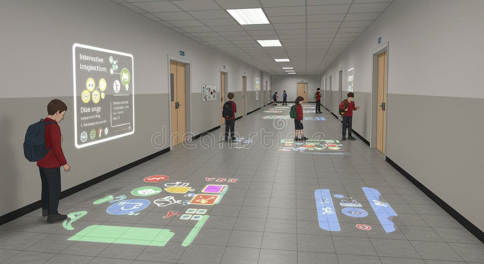 School Walls Stock Illustrations – 5,365 School Walls Stock ...