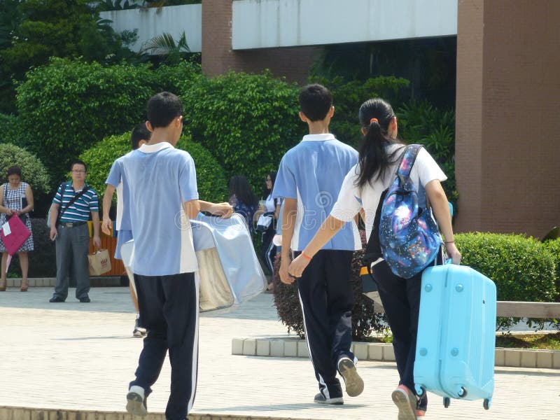 School holidays editorial photo. Image of people, shajing - 74047121