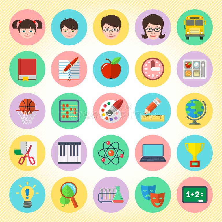 School Test Pictogram Stock Illustrations – 3,415 School Test Pictogram ...