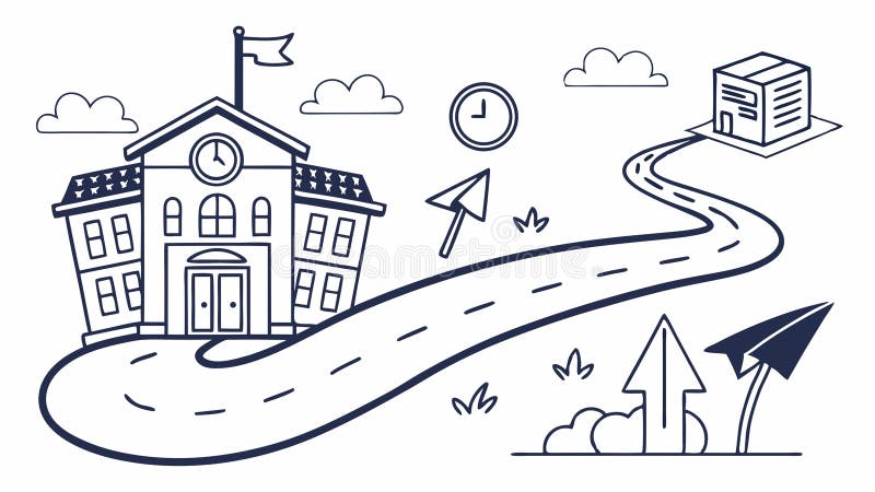 School Design Ideas Stock Illustrations – 15,465 School Design Ideas ...