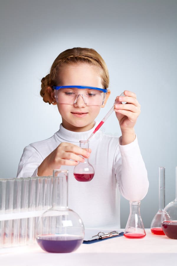 School laboratory stock image. Image of interested, busy - 28950843