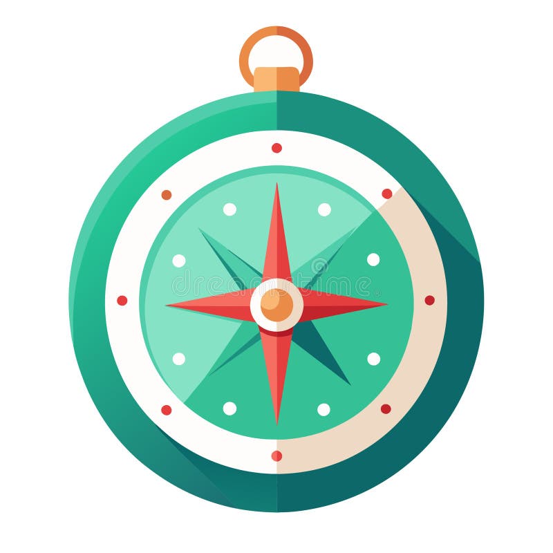 Compass Cute School Vector EPS Stock Vector - Illustration of compass ...