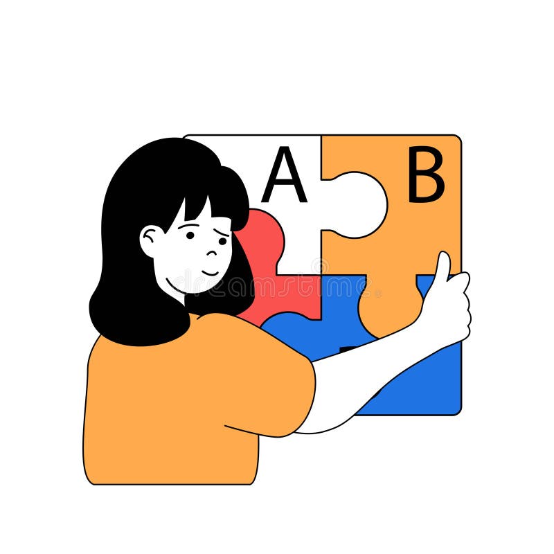 School Learning Concept with Cartoon People in Flat Design for Web ...