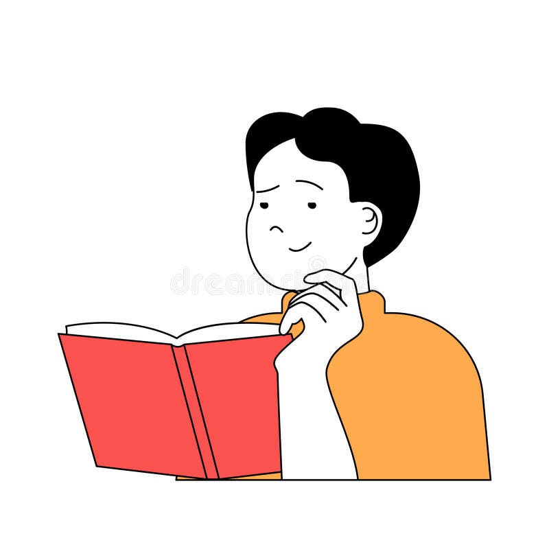 School Learning Concept with Cartoon People in Flat Design for Web ...