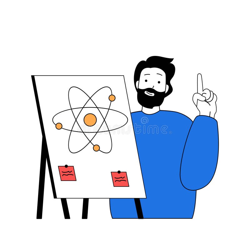 School Learning Concept with Cartoon People in Flat Design for Web ...