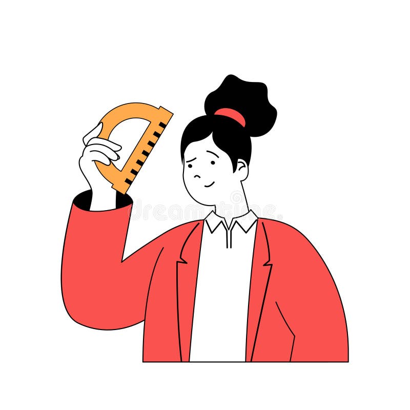 School Learning Concept with Cartoon People in Flat Design for Web ...