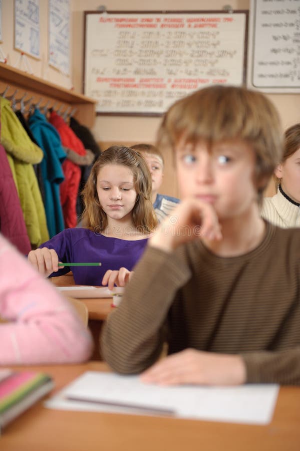 School lesson stock photo. Image of lesson, class, study - 13493994