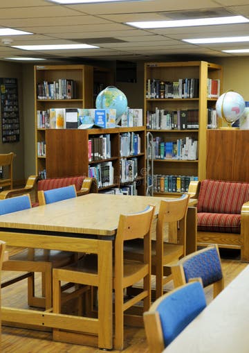 School Library stock photo. Image of library, mind, indoor - 13640792