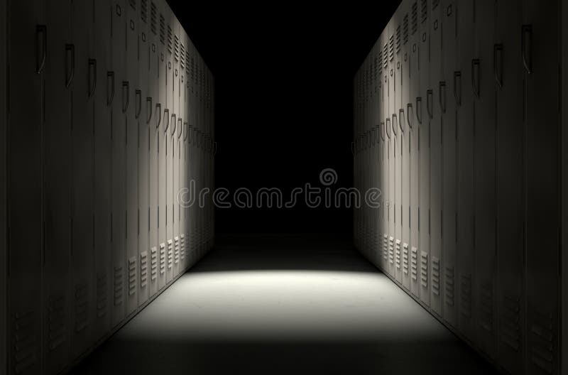 School Locker Row New stock photo. Image of security - 62780494