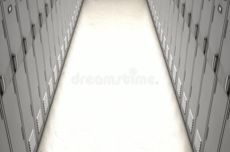 School Locker Row New stock image. Image of hall, youth - 62780819