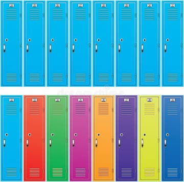 Pink Lockers Stock Illustrations – 135 Pink Lockers Stock Illustrations ...