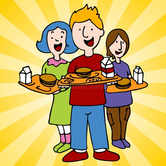 School Lunch Cartoon Stock Illustrations – 4,274 School Lunch Cartoon ...